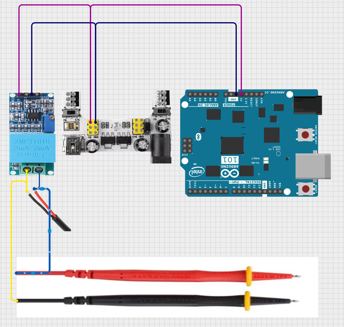 ZMPT101B noisy output - Sensors - Arduino Forum