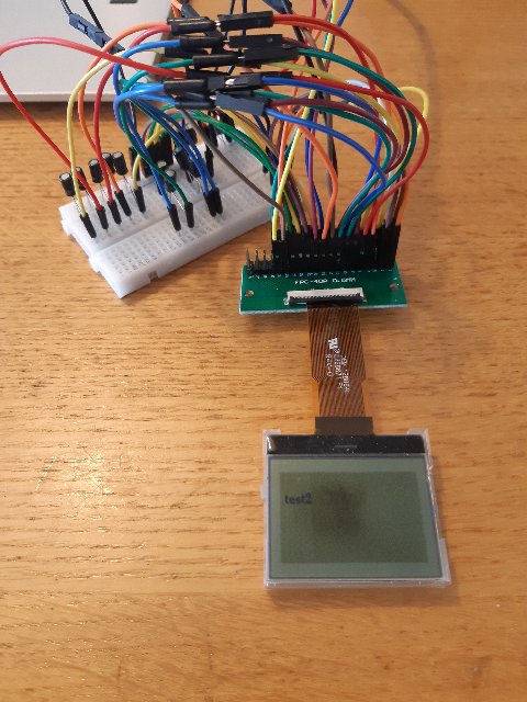 Vague Spot in the Middle of Monochromatic LCD (U8G2) - Displays - Arduino Forum