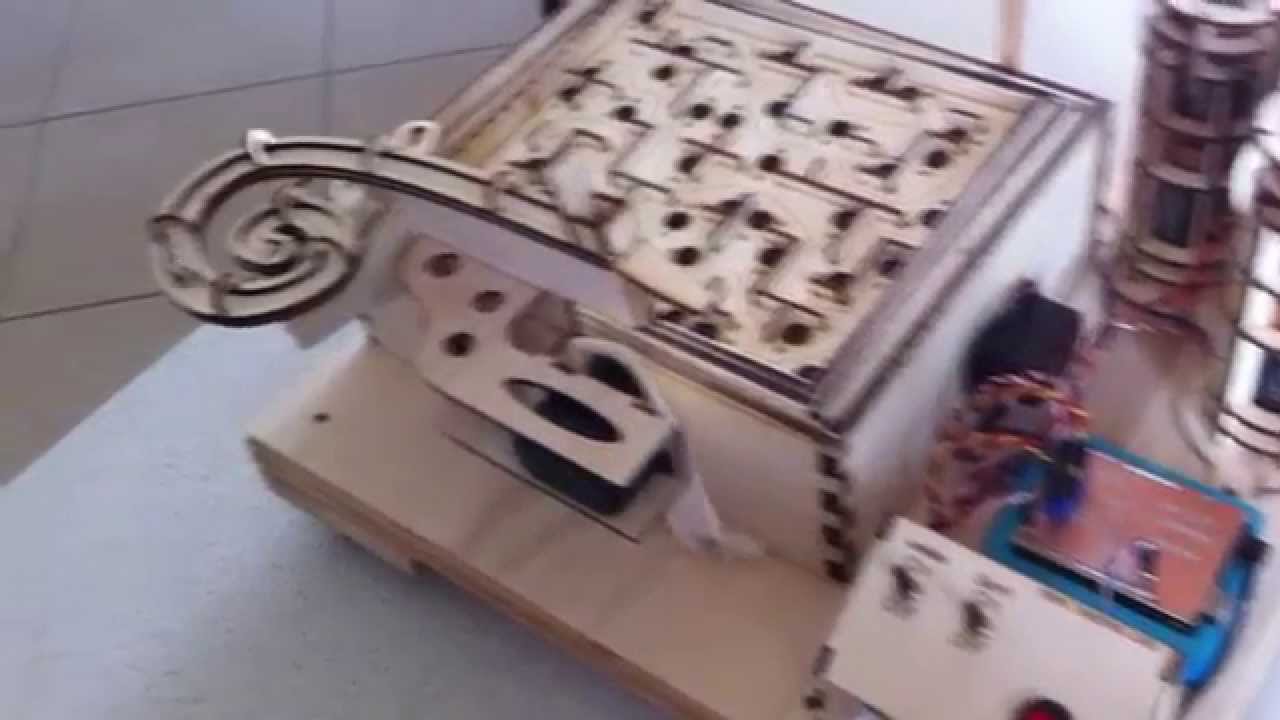 Balance labyrinth and nunchuck controller - Robotics - Arduino Forum