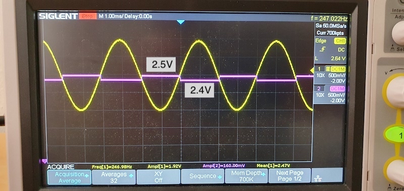Using UNO's built-in Analog Comparator for a real-time audio frequency ...