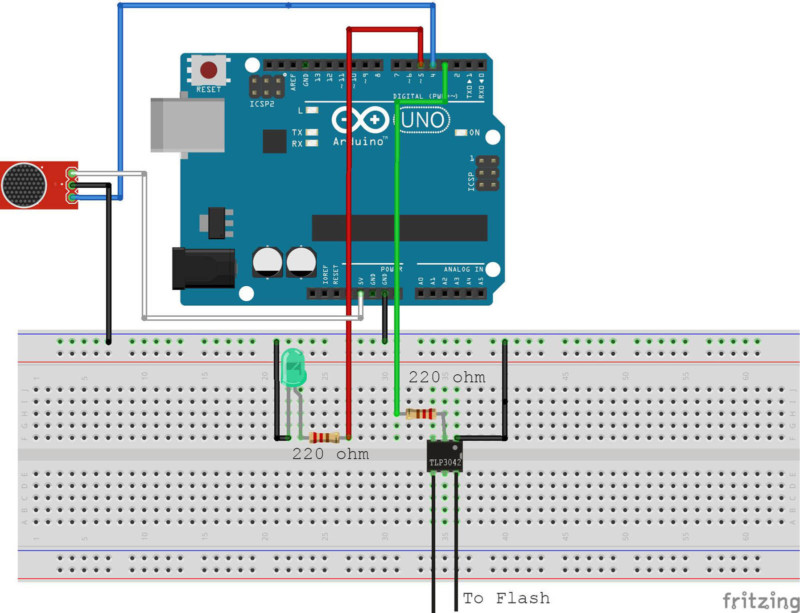 Newbie: How to close a circuit to cause photo flash to fire - General ...