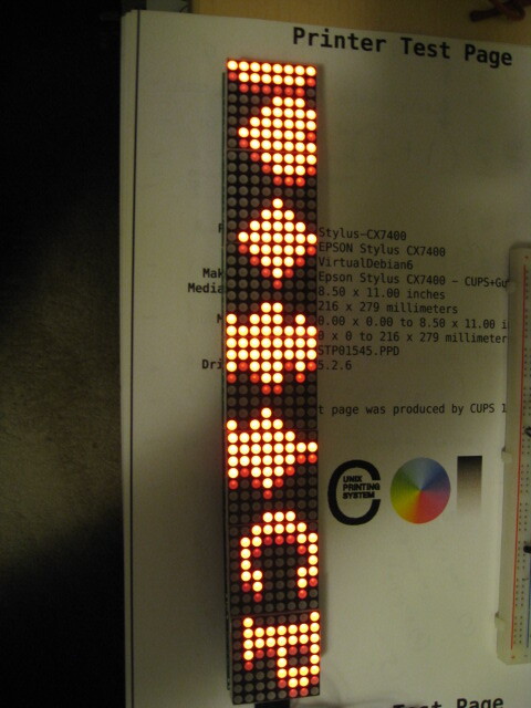LED matrix display - MD_Parola, MD_MAX72xx and MD_MAXPanel - Page 11 ...