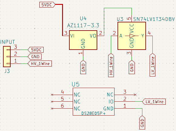Using 3.3v 1-Wire device on 5v bus - Networking, Protocols, and Devices ...