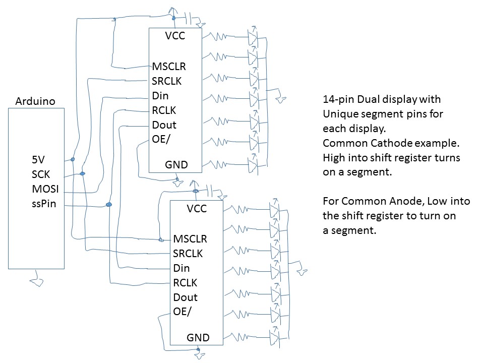 7 segment display help - General Guidance - Arduino Forum