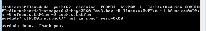 Trying To Program A Factory Atmega16u2 3rd Party Boards Arduino Forum 