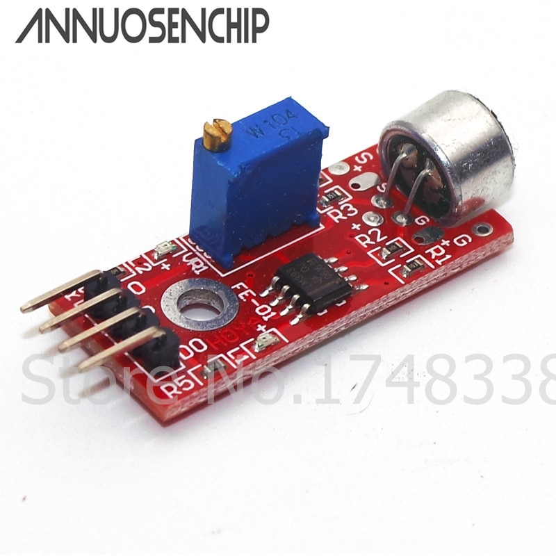 React LED on sound with electret mic - LEDs and Multiplexing - Arduino ...