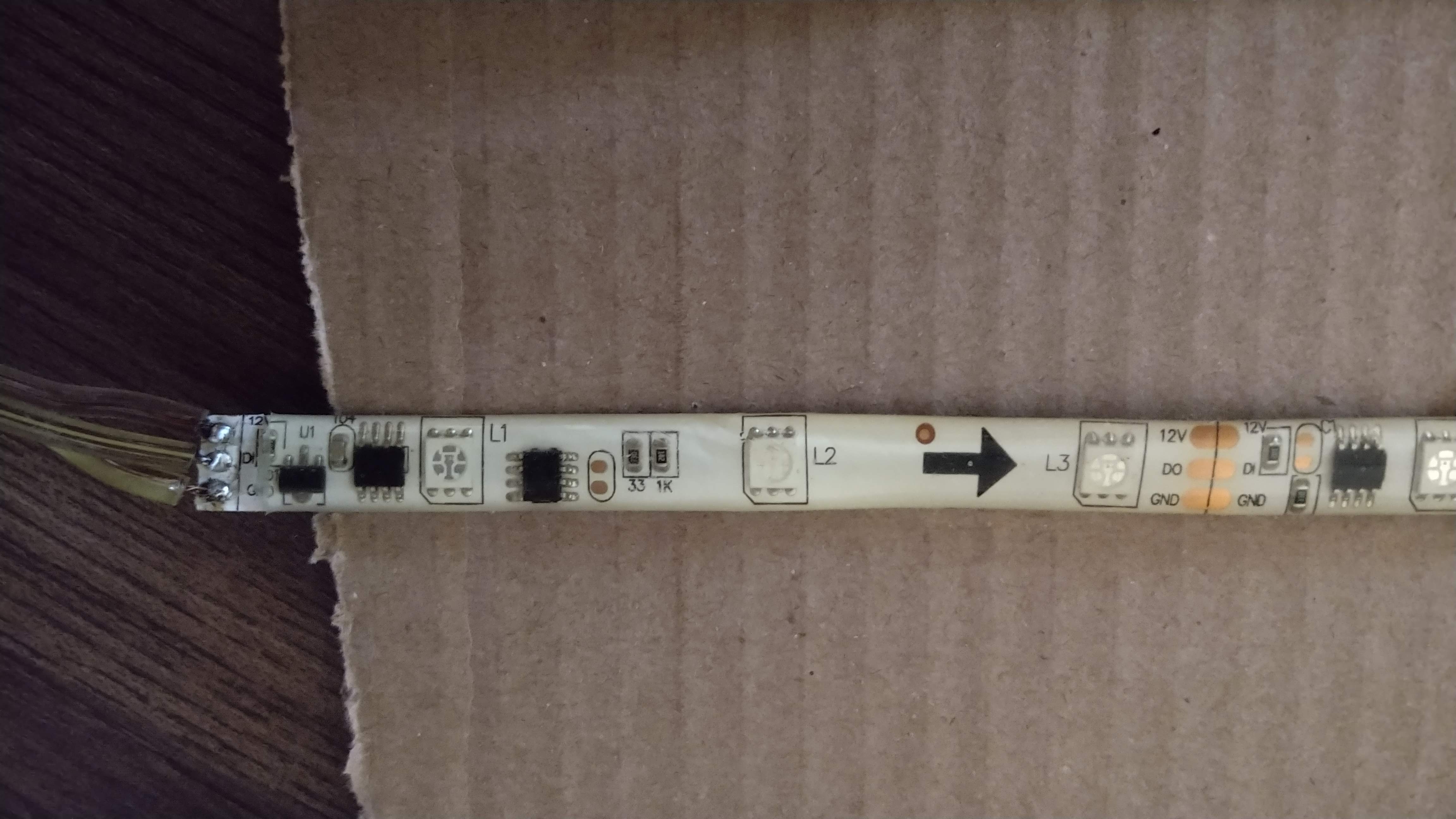 How does a WS2811 led strip default pattern colors work? - LEDs and Multiplexing - Arduino Forum