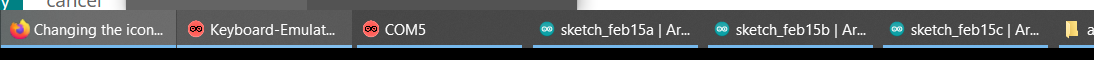 [SOLVED] Changing the icon-color in the taskbar, the IDE-Window, The ...