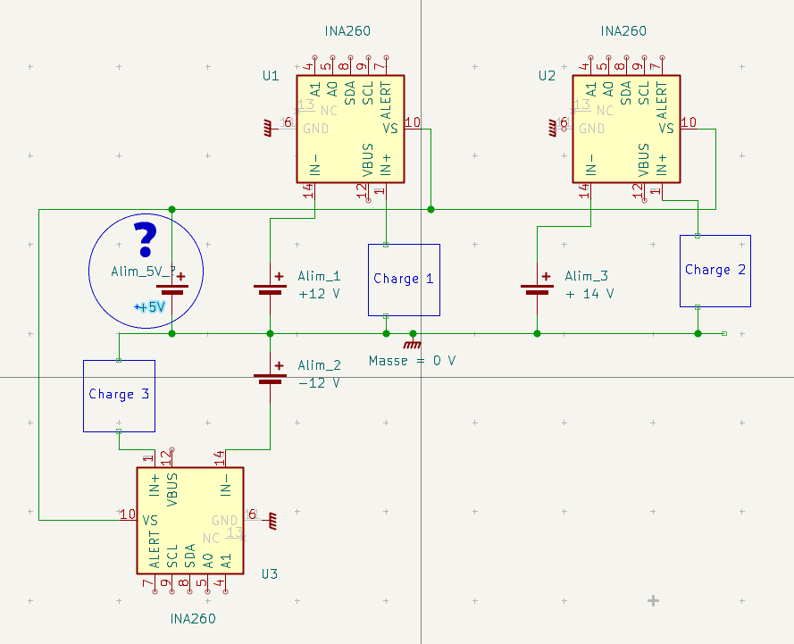 2 INA260 et transformateur avec le positif en commun - Français ...