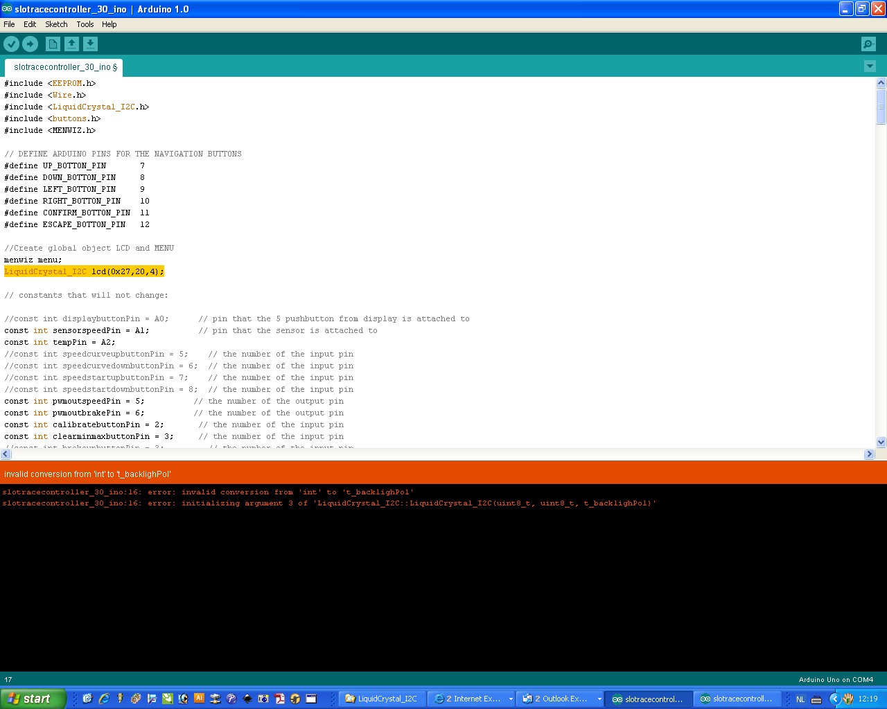 MENWIZ: yet another character lcd menu wizard library - Page 4 ...