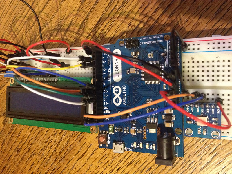 LCD 16x2 HD44780 and BMP085 pressure sensor problem - Displays - Arduino Forum