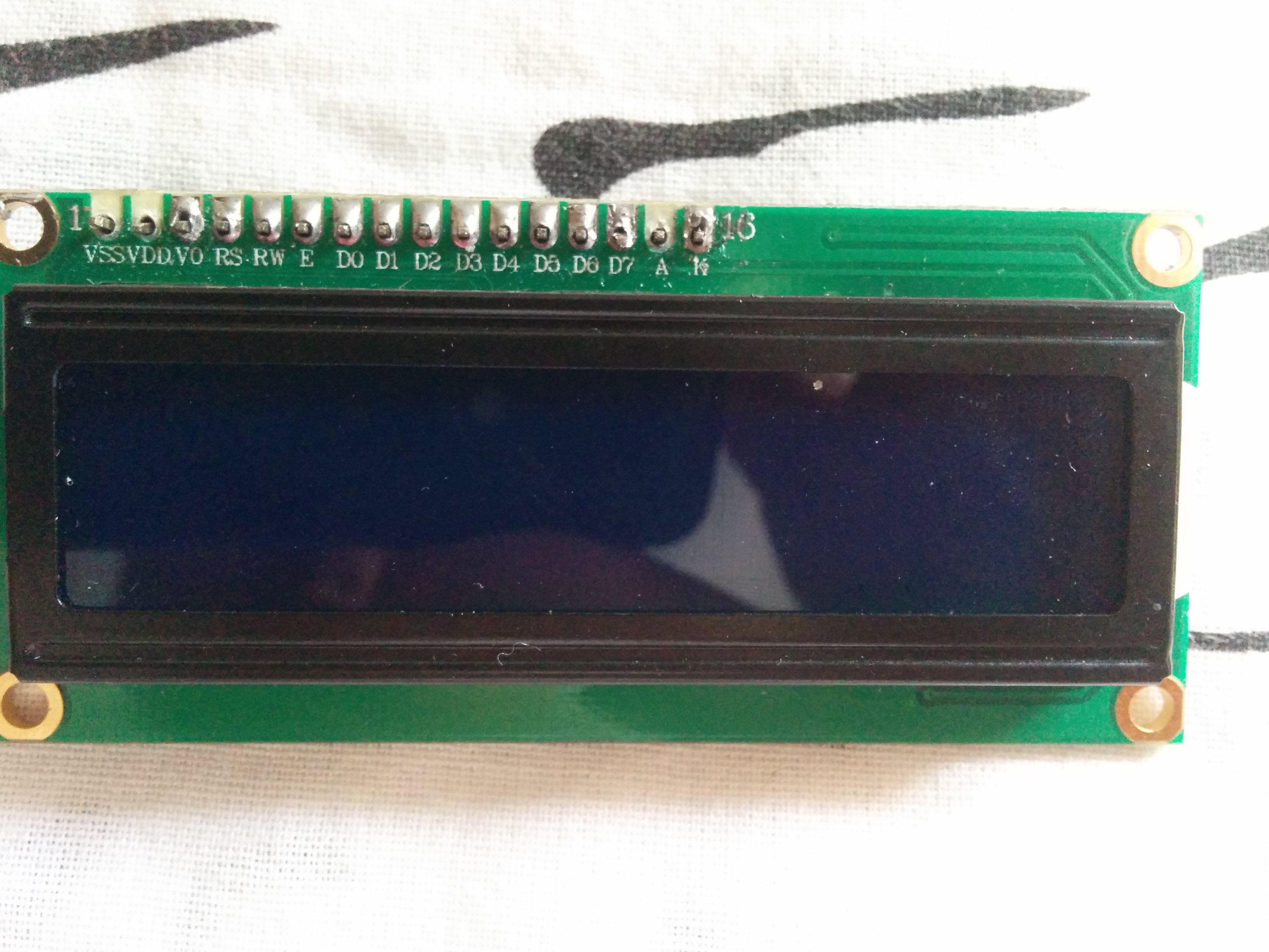 Problema LCD 16x2 1602a driver Hitachi - Hardware - Arduino Forum