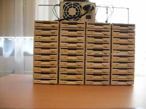 Musical floppy drives - Showcase - Arduino Forum