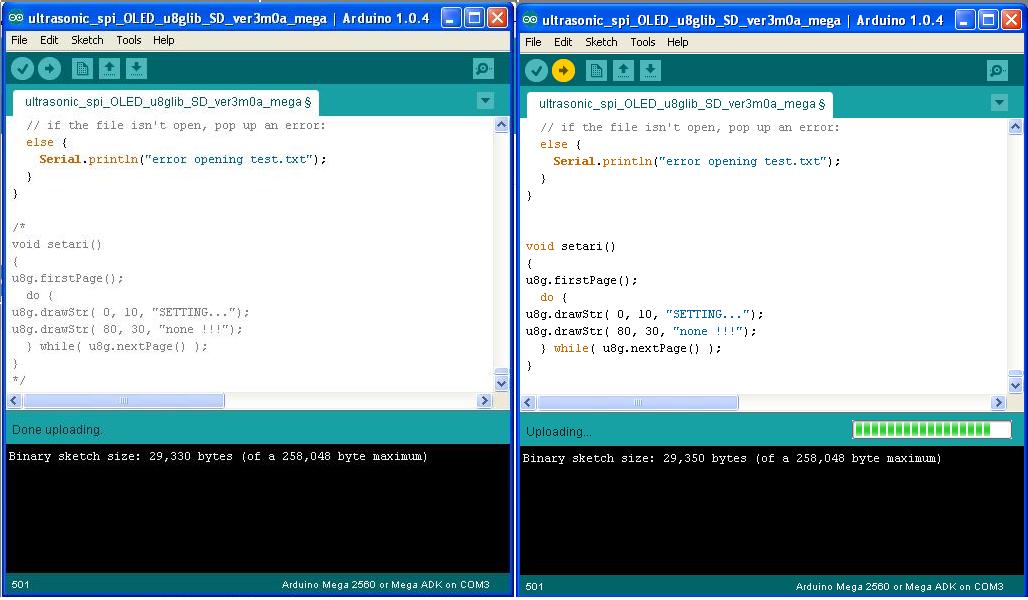Arduino Mega Adk R3 Problem With Sketch Bigger Than 29330 Bytes