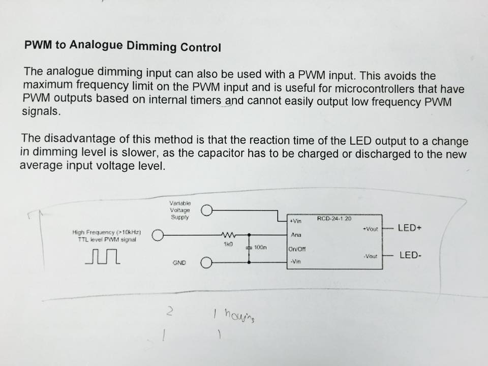 PWM Dimming Control using RCD-24-1.20 - General Guidance - Arduino Forum