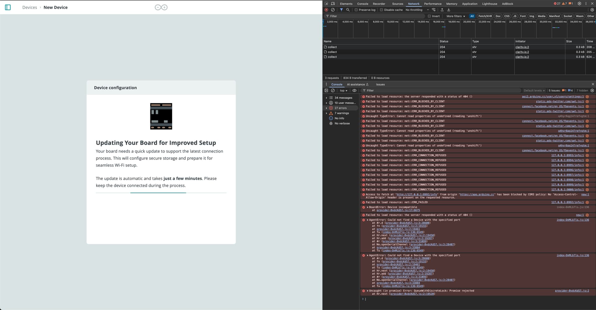 Can't add new OPTA to Arduino Cloud - Cloud IoT - Arduino Forum