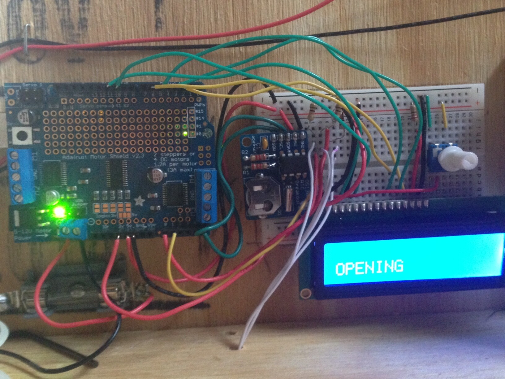 Trouble getting auto chicken door to repeat - Programming Questions - Arduino Forum
