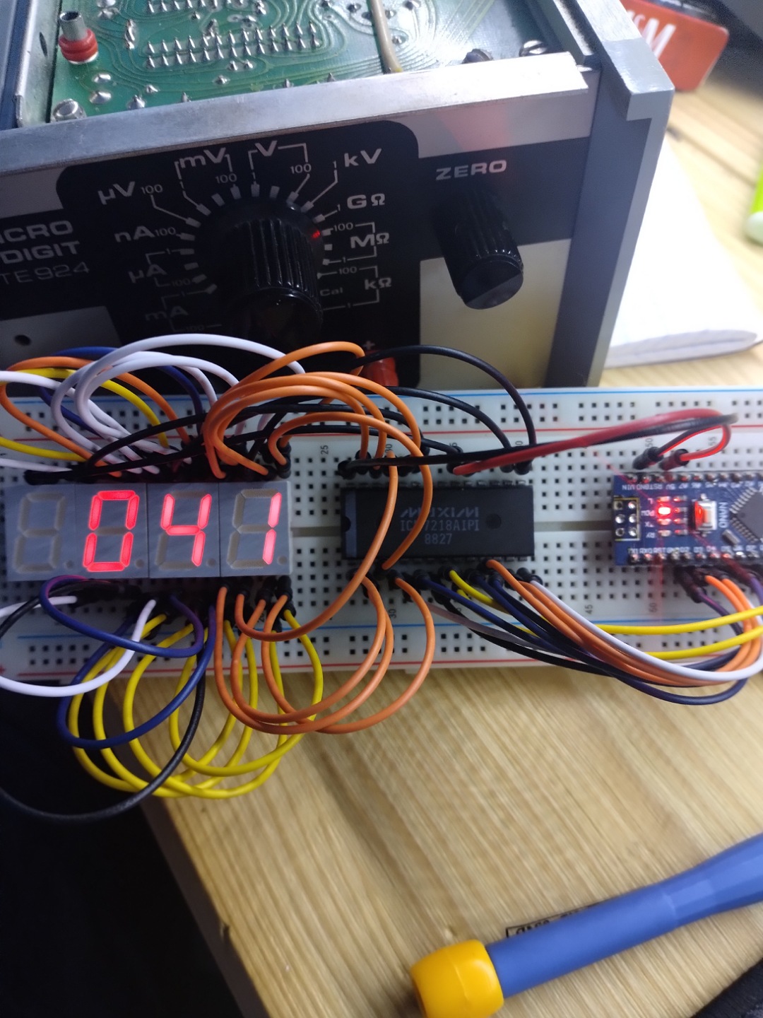 Old panel meter replacement with an arduino based one - General ...