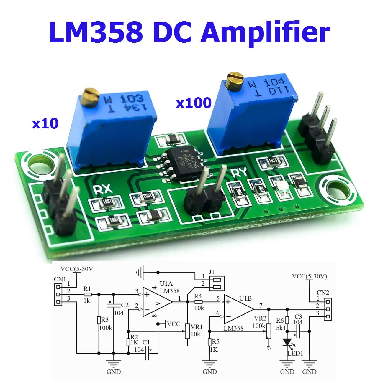 LM358 Circuit for Arduino - General Electronics - Arduino Forum