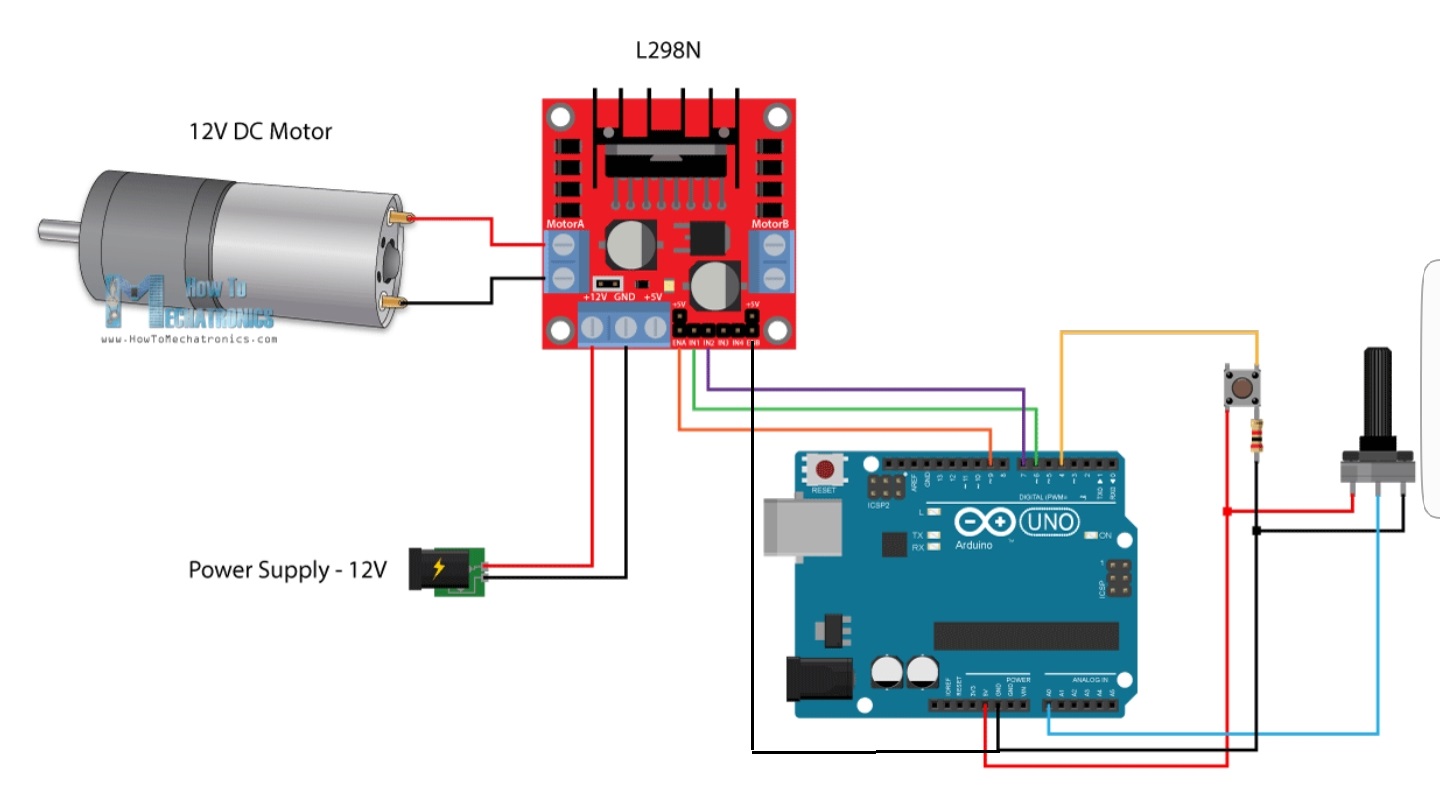 L298N DC motor Driver not Working properly - Motors, Mechanics, Power ...