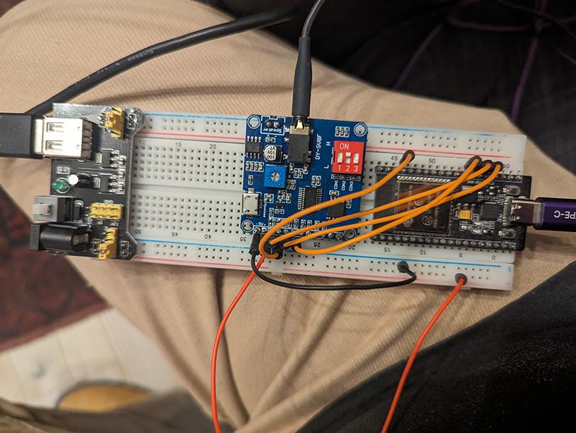 ESP32 and DY-SV8F - no sound - Programming - Arduino Forum
