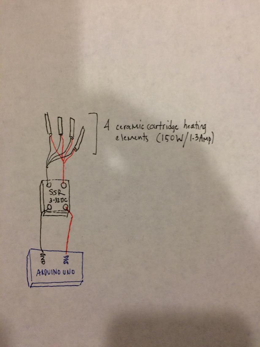 4 Heating Elements - 1 SSR, safest way to wire? - General Electronics ...