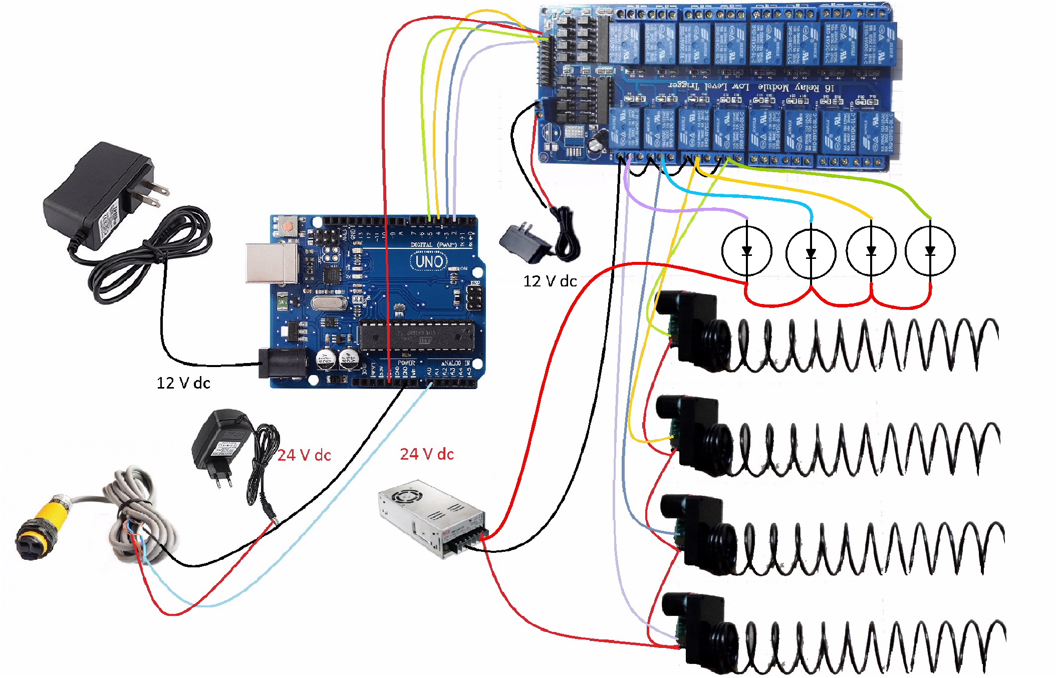 Problema de Arduino con comunicación USB y Motores de Vending Machine ...