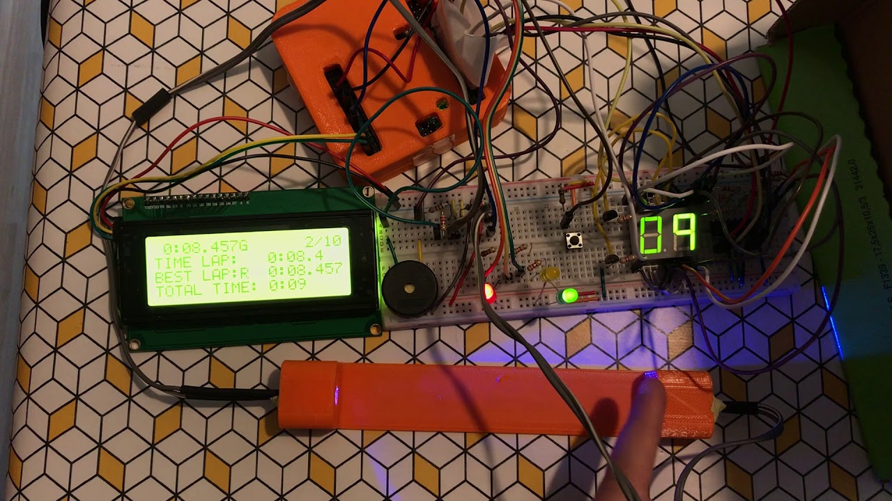 Compte Tour Chronomètre Slot Racing et fonction Millis - Français ...