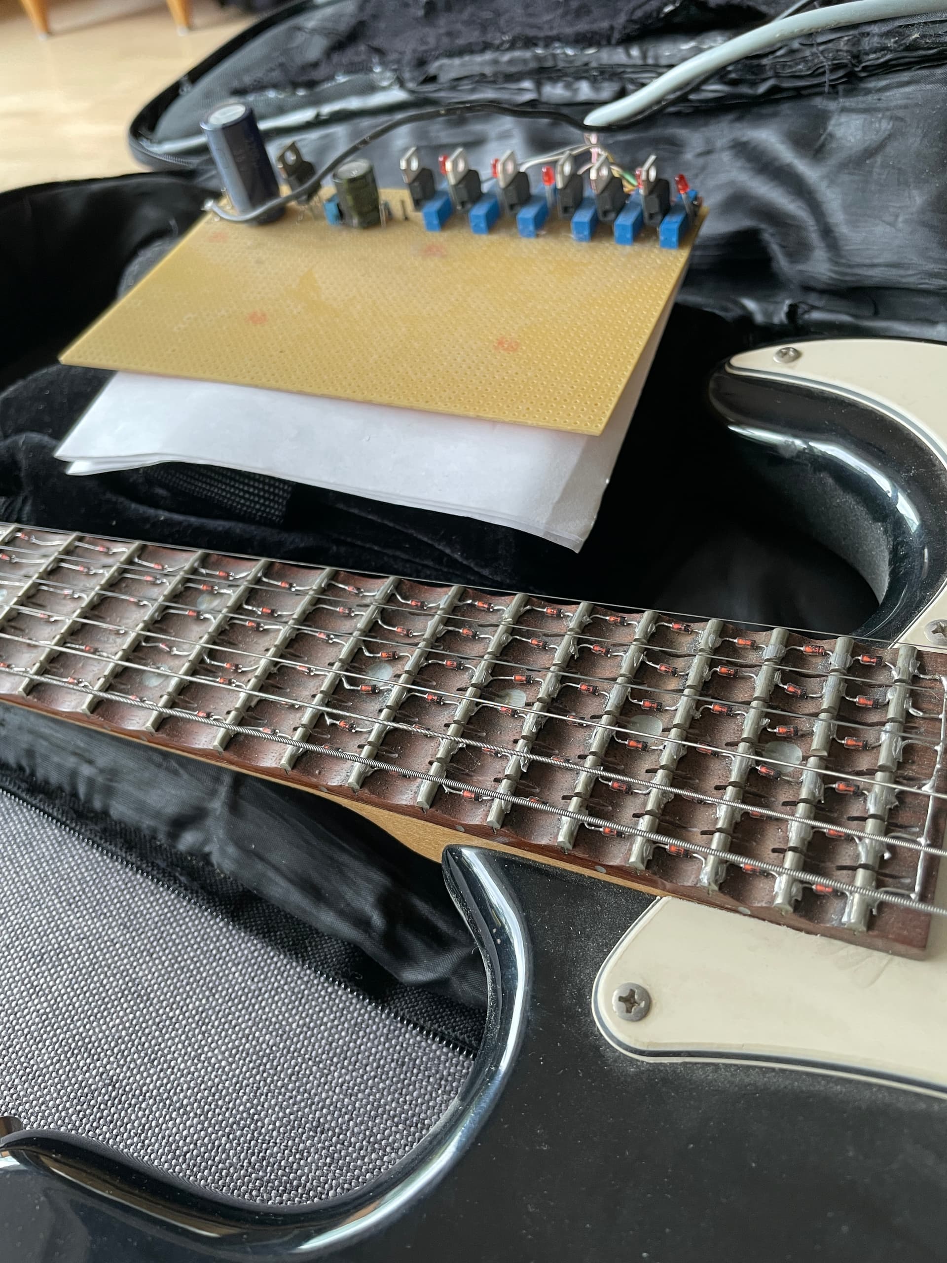 Converting a voltage value to frequency for a guitar synth - General ...