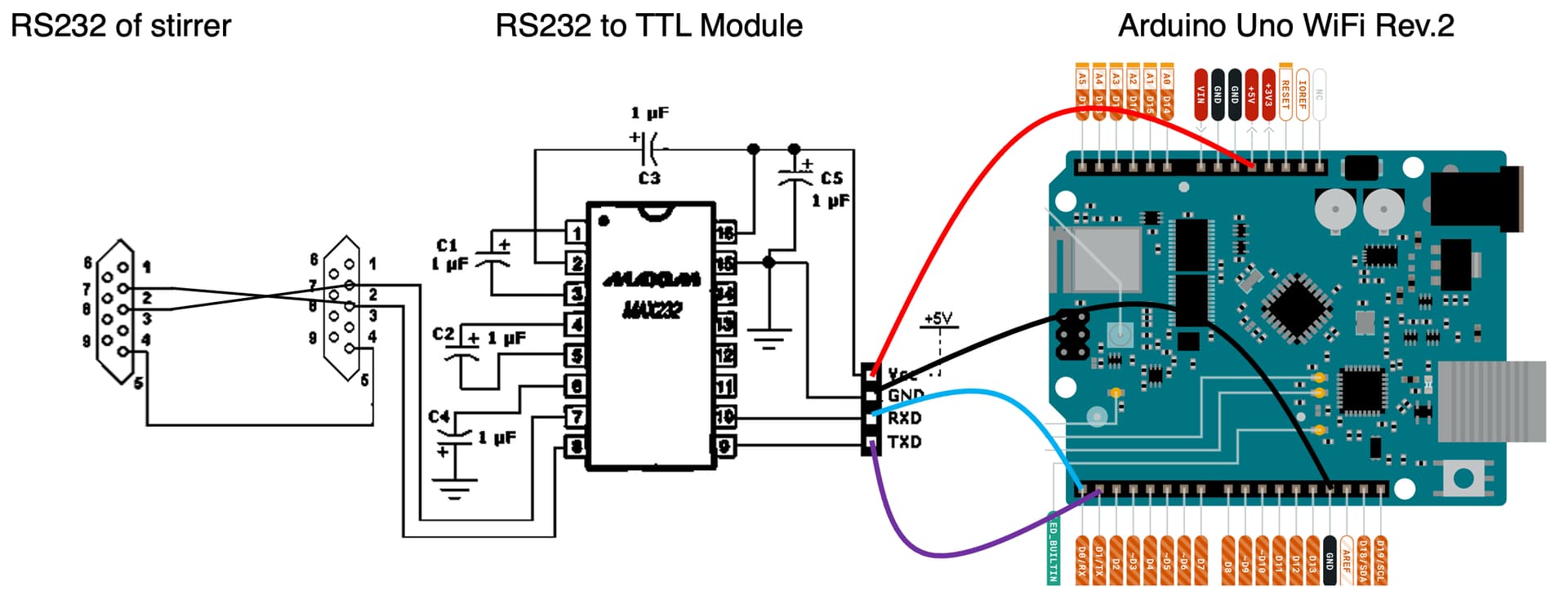 Controlling a stirrer with RS232 - General Guidance - Arduino Forum