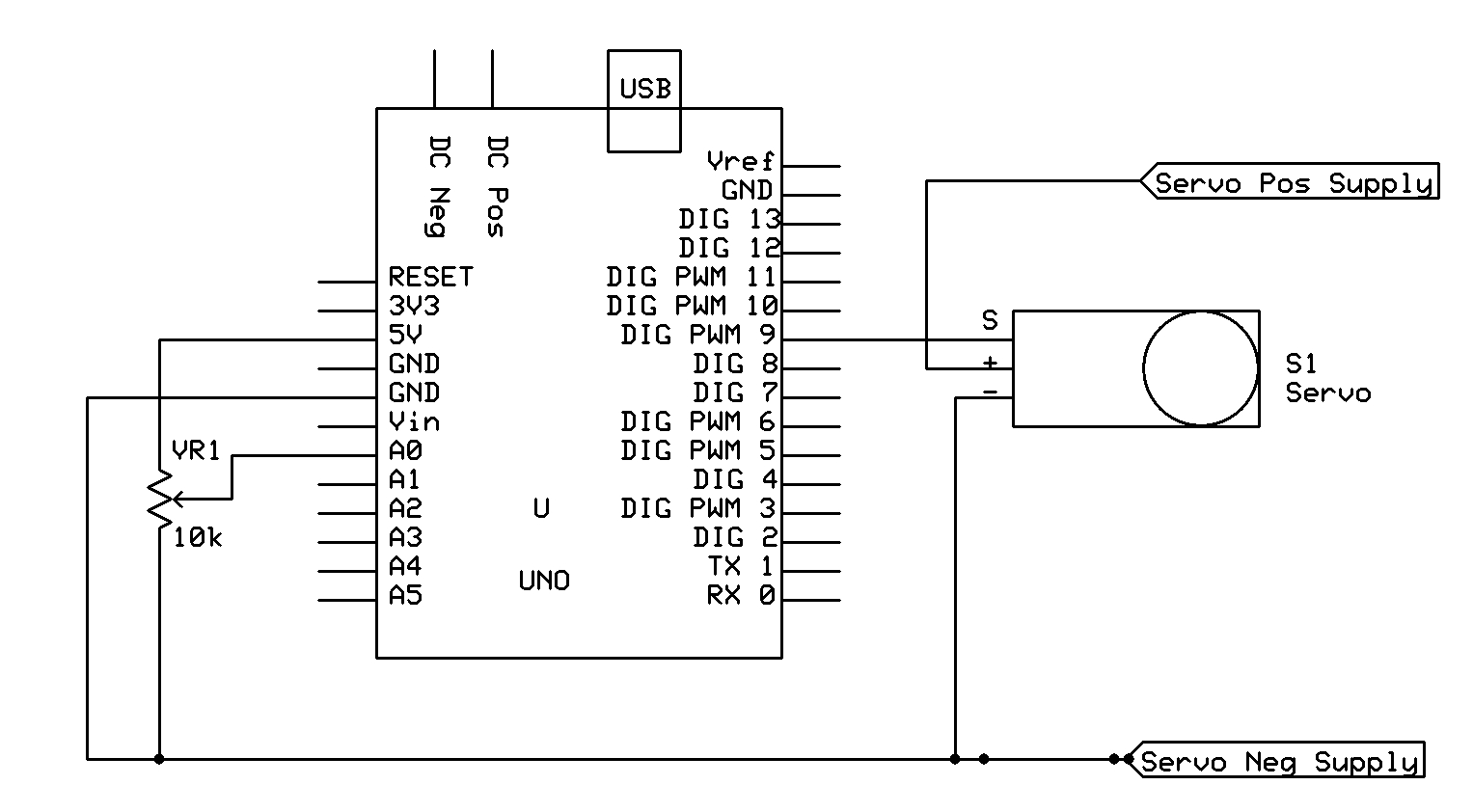 Powering A Servo With An Arduino Uno General Guidance Arduino Forum