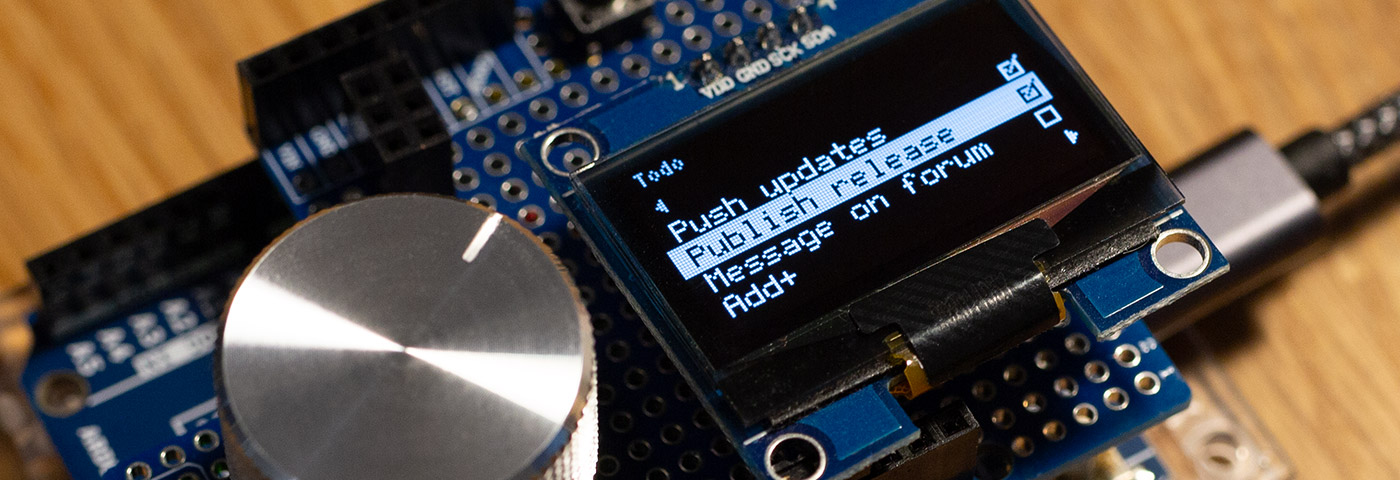 GEM (Good Enough Menu) Library - Showcase - Arduino Forum GEM (Good Enough Menu) Library - Showcase - Arduino Forum