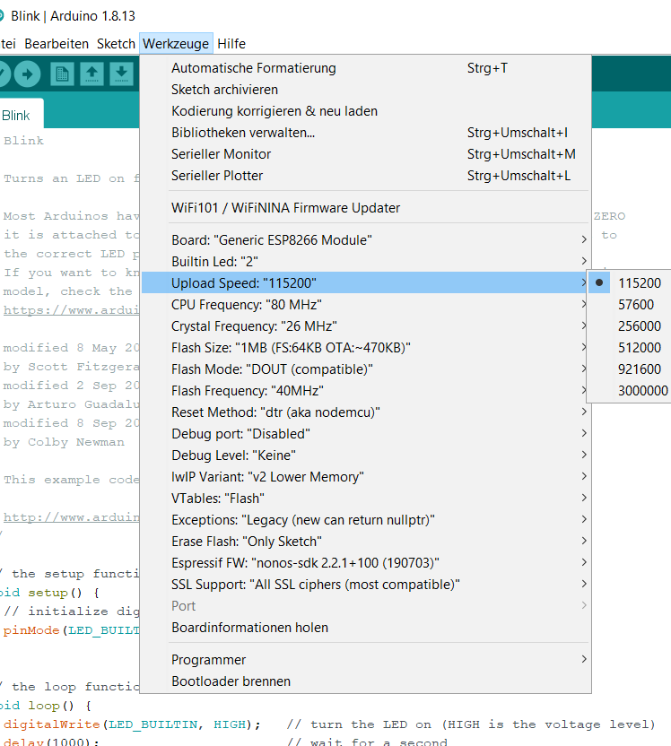 ESP8266 Pro upload successful but no function - Uploading - Arduino Forum