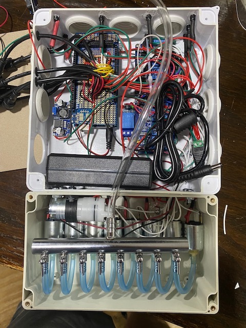8 Channel Watering System - LEDs and Multiplexing - Arduino Forum