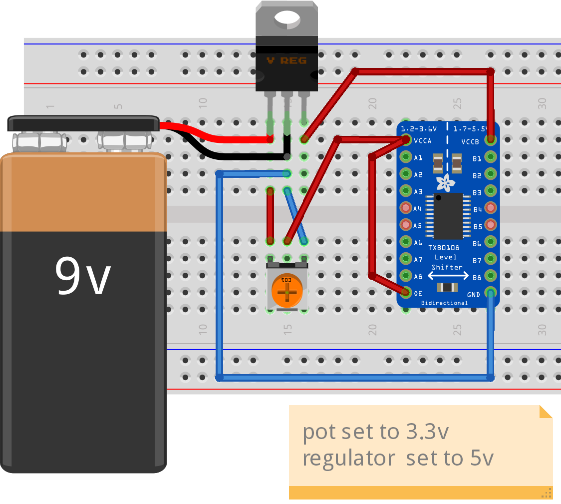 Pins On Logic Level Shifter Are Always High General Electronics Arduino Forum 