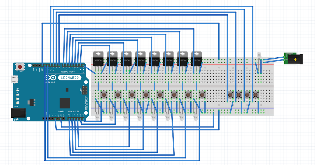 Leonardo Arcade controller with LEDs - General Guidance - Arduino Forum