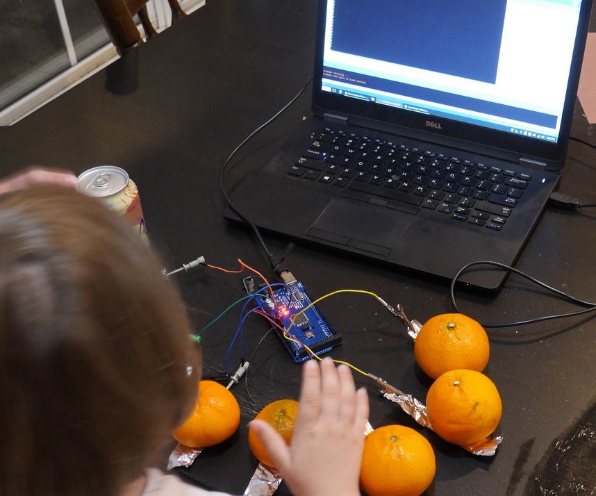 what is the best approche for multi fruit capacitive portable piano ...