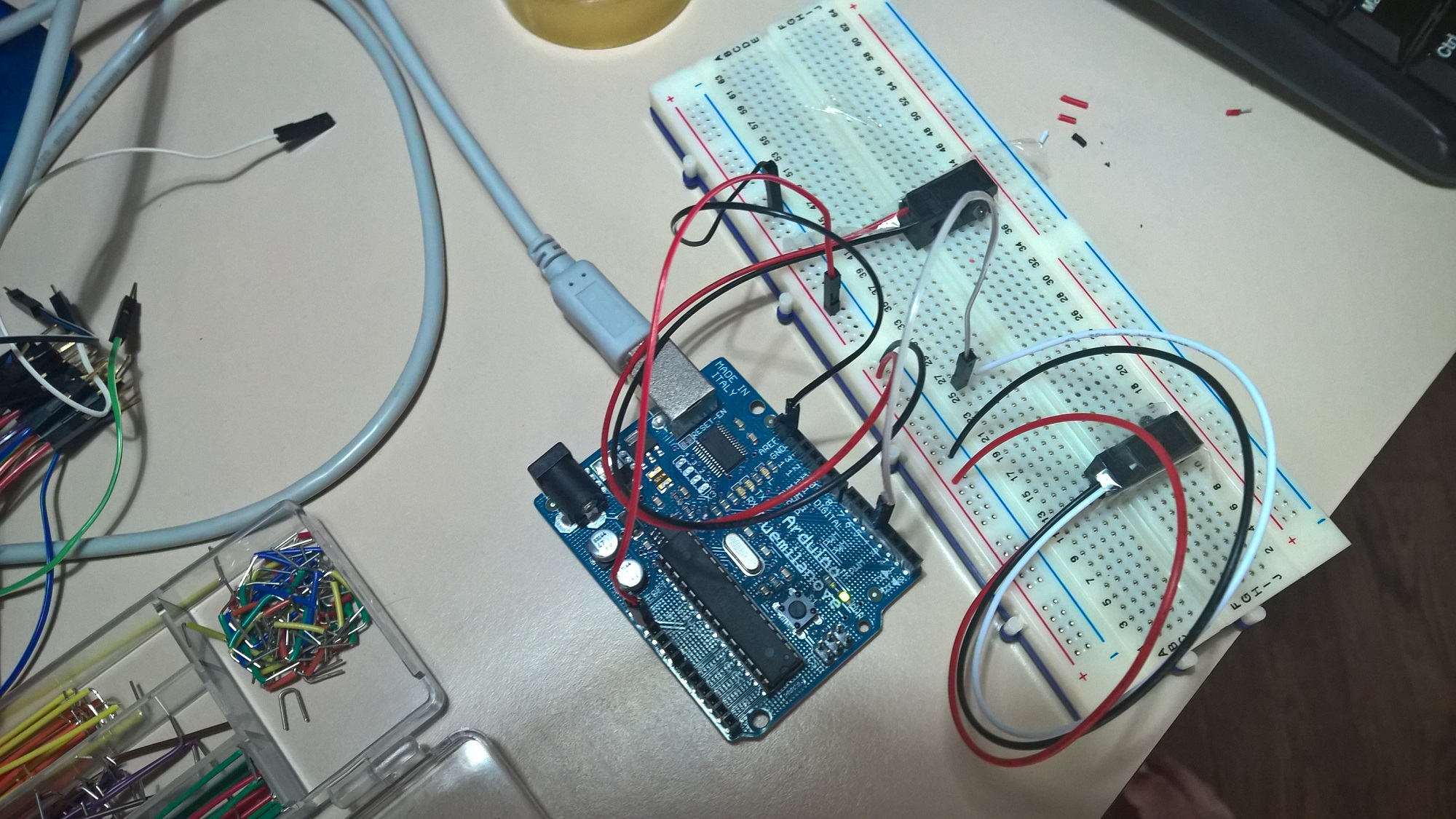 simple ir break beam (adafruit) not working - Sensors - Arduino Forum