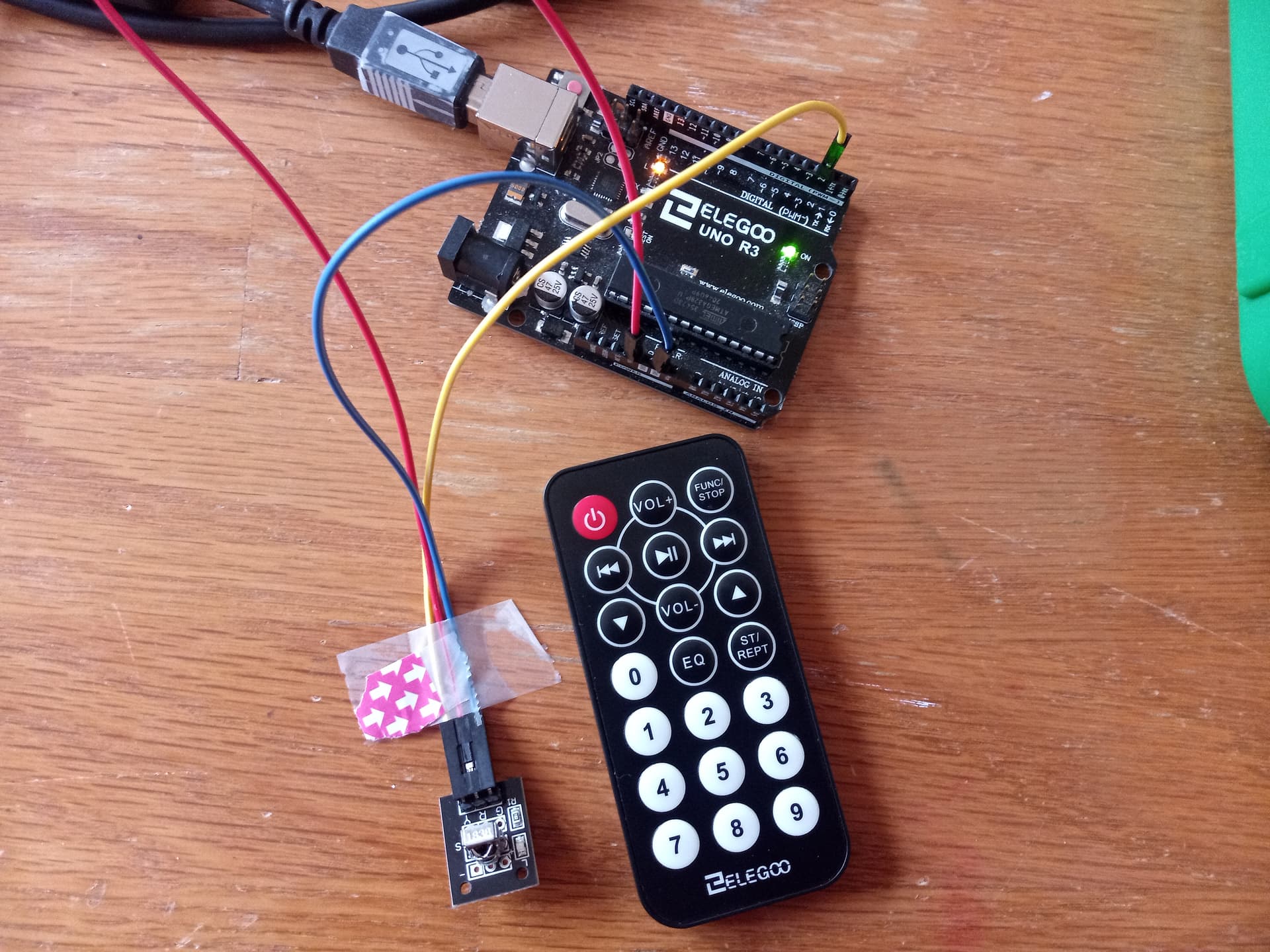 IR remote control with KY-022 - Programming - Arduino Forum