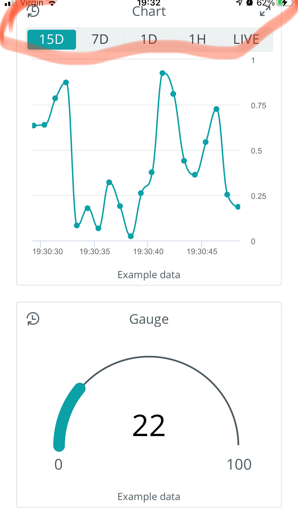 Scrolling up overlays iPhone display - Cloud IoT - Arduino Forum