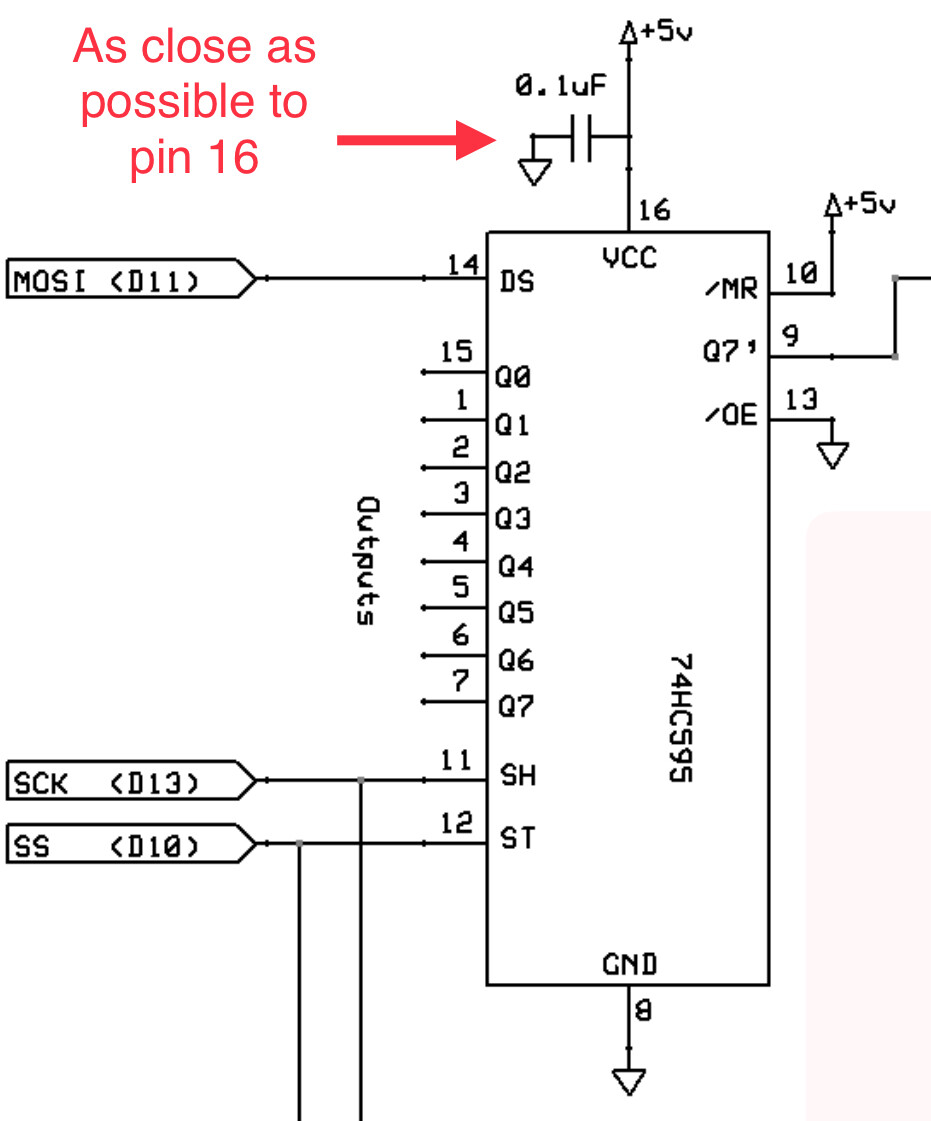 Shift Register 74HC595N Questions - Page 2 - General Guidance - Arduino Forum