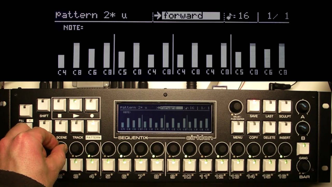 multi-track hardware sequencer, with MIDI, analogue and USB ...