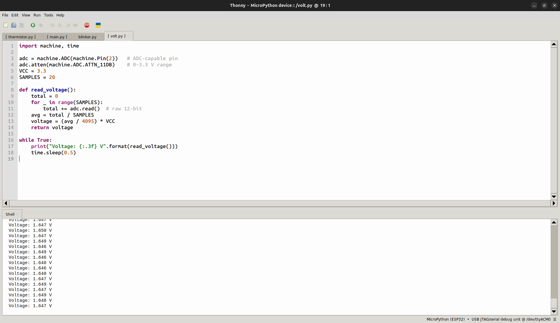 Seeed Studio ESP32-C6 Incorrect Voltage Reading - Nano ESP32 - Arduino Forum