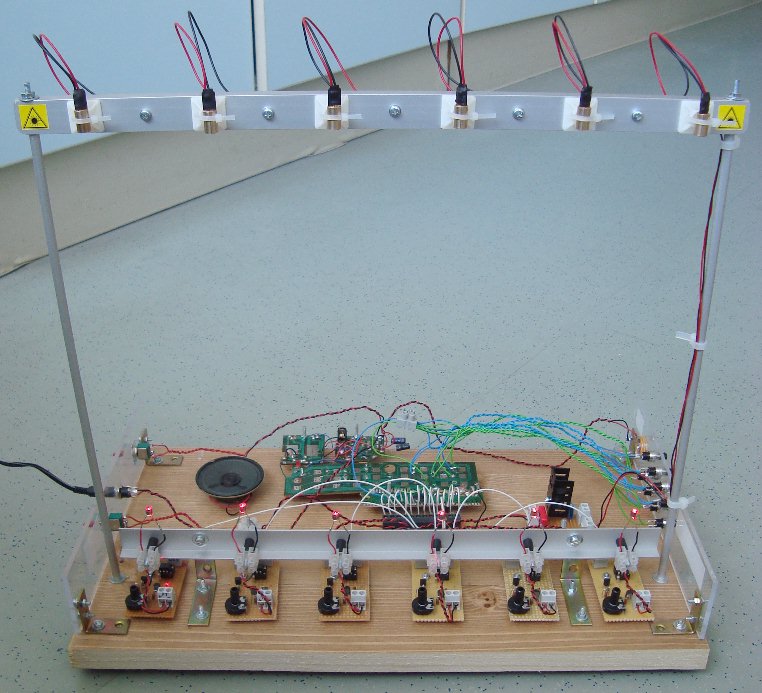 my arduino-projects: laser harp, thermoscan, 3d-scan, segway - Showcase - Arduino Forum