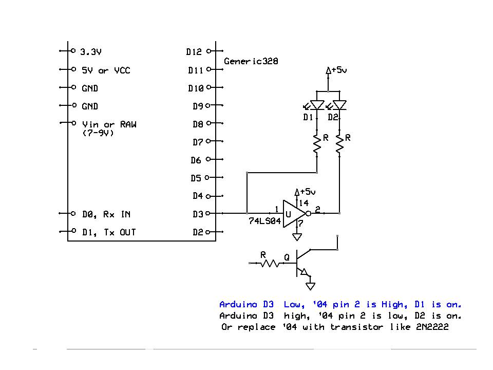 Connecting 2-coloured LED - General Electronics - Arduino Forum
