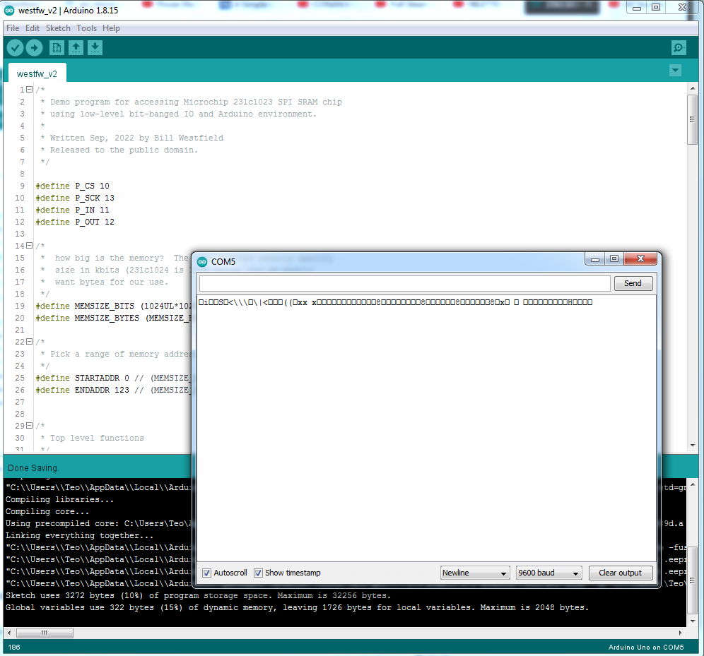 23LC1024 manual programming - Page 3 - General Discussion - Arduino Forum