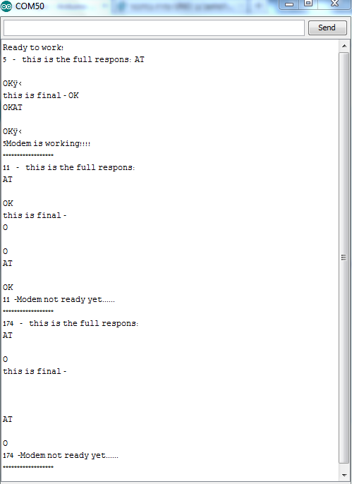 comparing answer from serial device - Programming - Arduino Forum