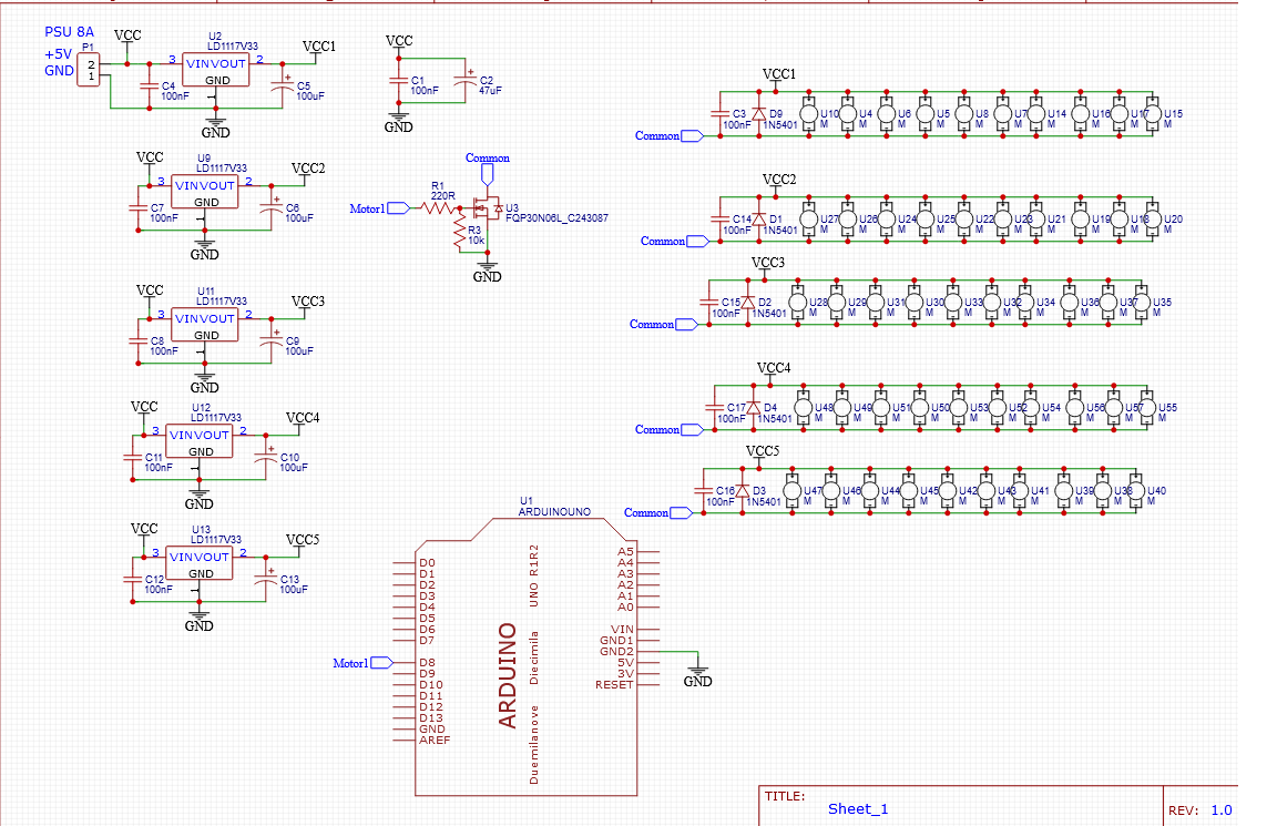 Controlling 50 Mini Vabration Motors With An Arduino General Guidance Arduino Forum