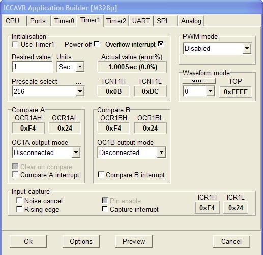 Timer1 Interrupt Exactly One Second On 16 Mhz Page 2 Programming