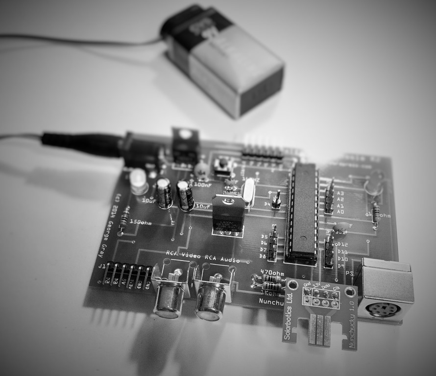 ATMega 328 based kit - Half-Byte Computer Console - Products and ...